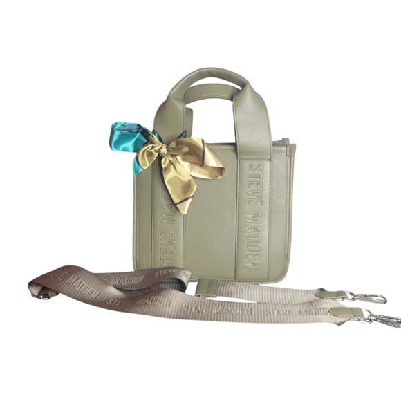 Steve Madden | Bags | Steve Madden Webber Satchelcrossbody Bag Wribbon ...